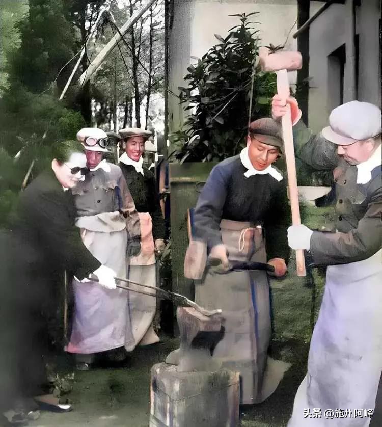 In 1958, Soong Ching Ling participated in labor with the workers at her ...