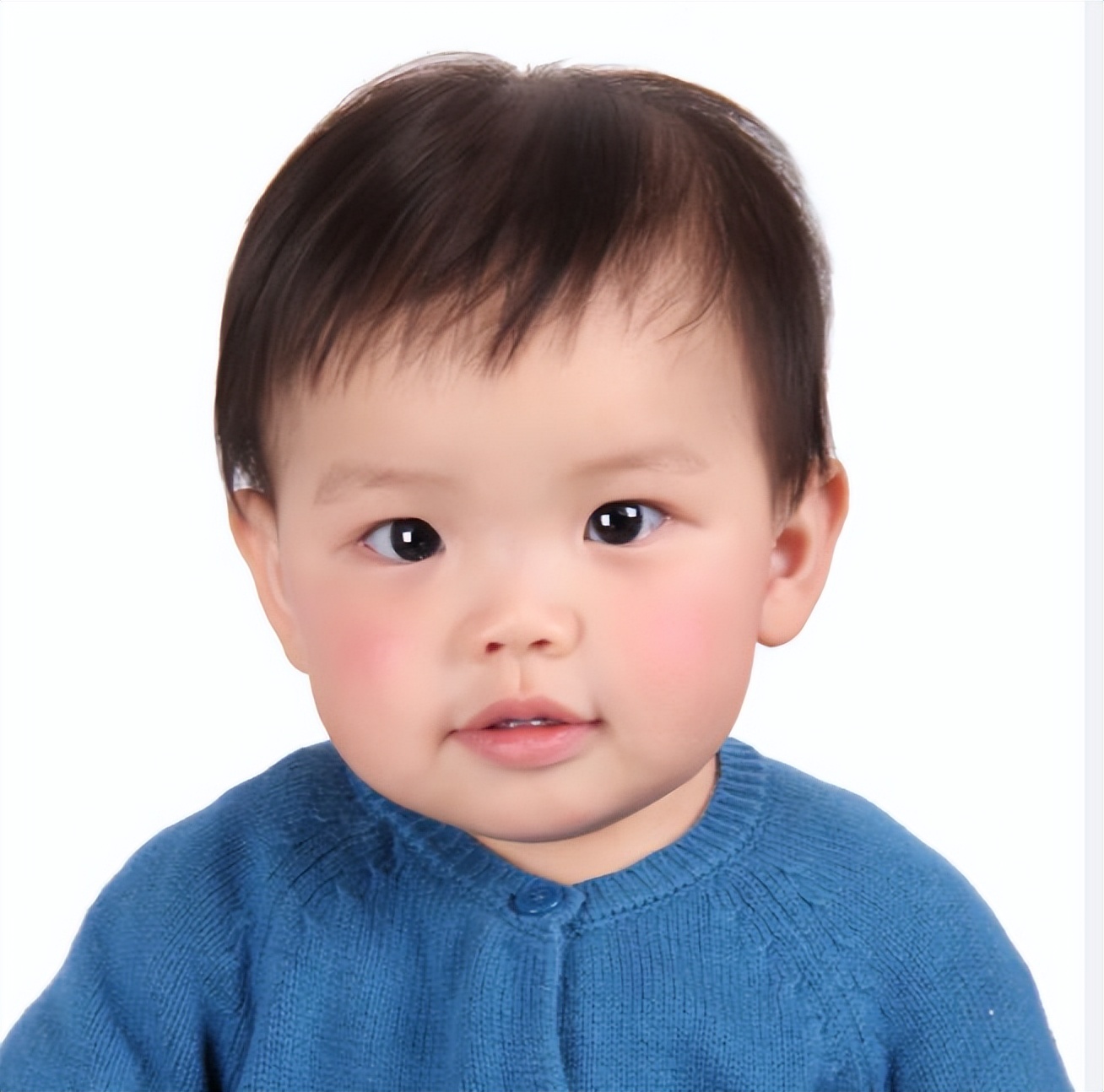 Douer posted her daughter's ID photo for the first time, which is in ...