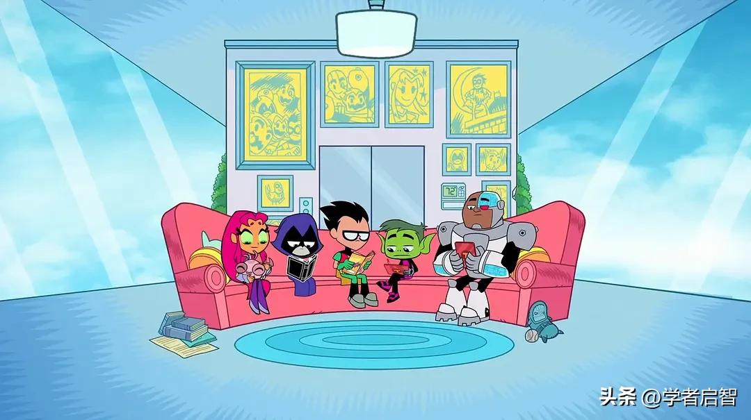 "Teen Titans vs. Teen Titans": Presents a wonderful battle scene and ...