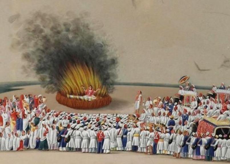 Indian widow self-immolation: crowned with eternal glory, the soul will ...