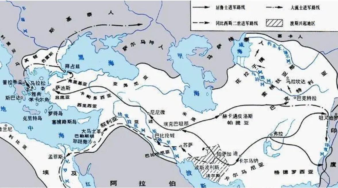 What was the impact of the Persian Empire on the Middle East, and what ...