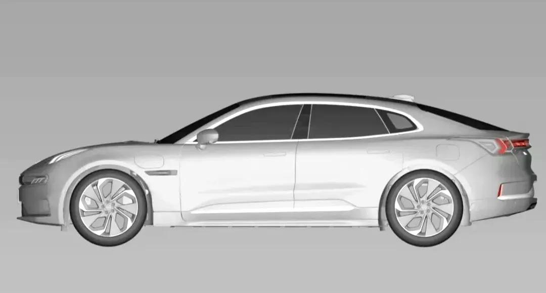 Zeekr sedan 003 patent drawing, strange coldness - iNEWS