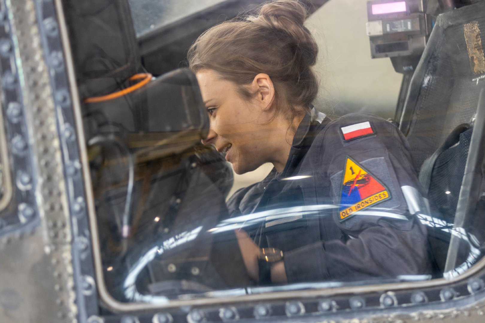 Refueling an AH-64 Apache during the Forward Arming and Refueling Point ...