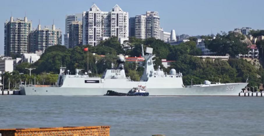 Type 054AG frigate: Now it has begun to serve successively, and the Navy's 054 series has a ...