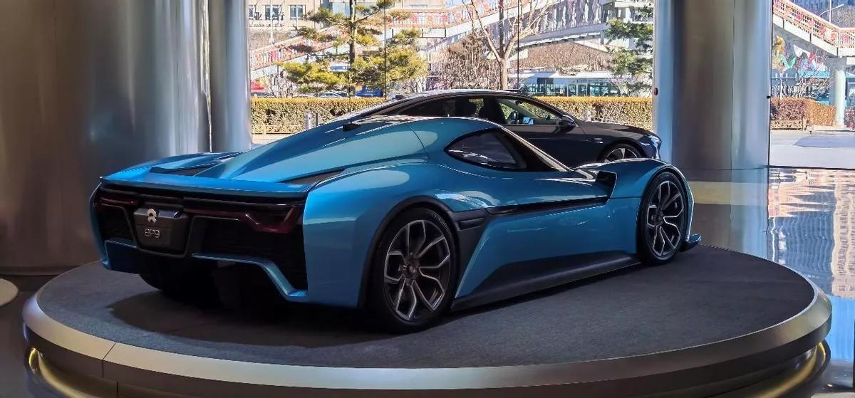 Horizon World's first domestic car NIO EP9 evaluation: blue and quiet ...