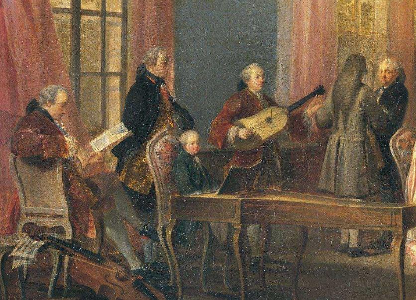 European music in the 18th century, the tunes played, reflecting the ...