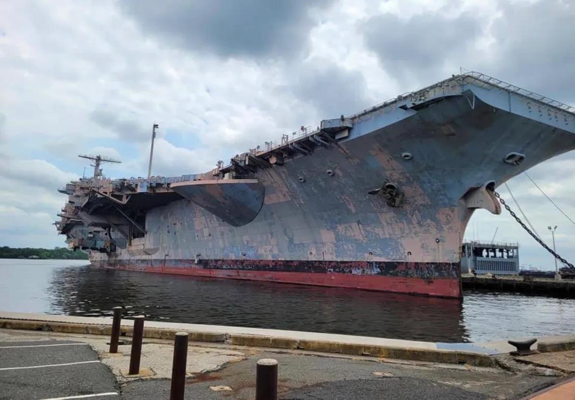 Rust is all over the US warships, and nearly half of them dare not have ...