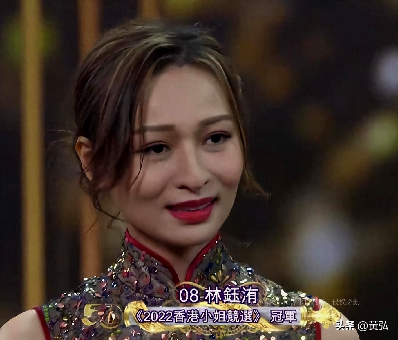 Lin Yuwei won the Miss Hong Kong title this year. She once participated ...