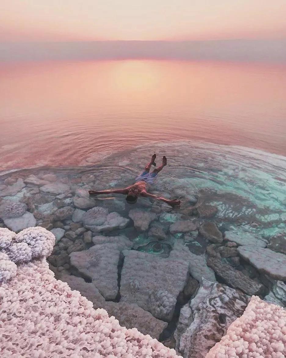 The Dead Sea in Jordan is not a sea, nor is it the saltiest body of ...