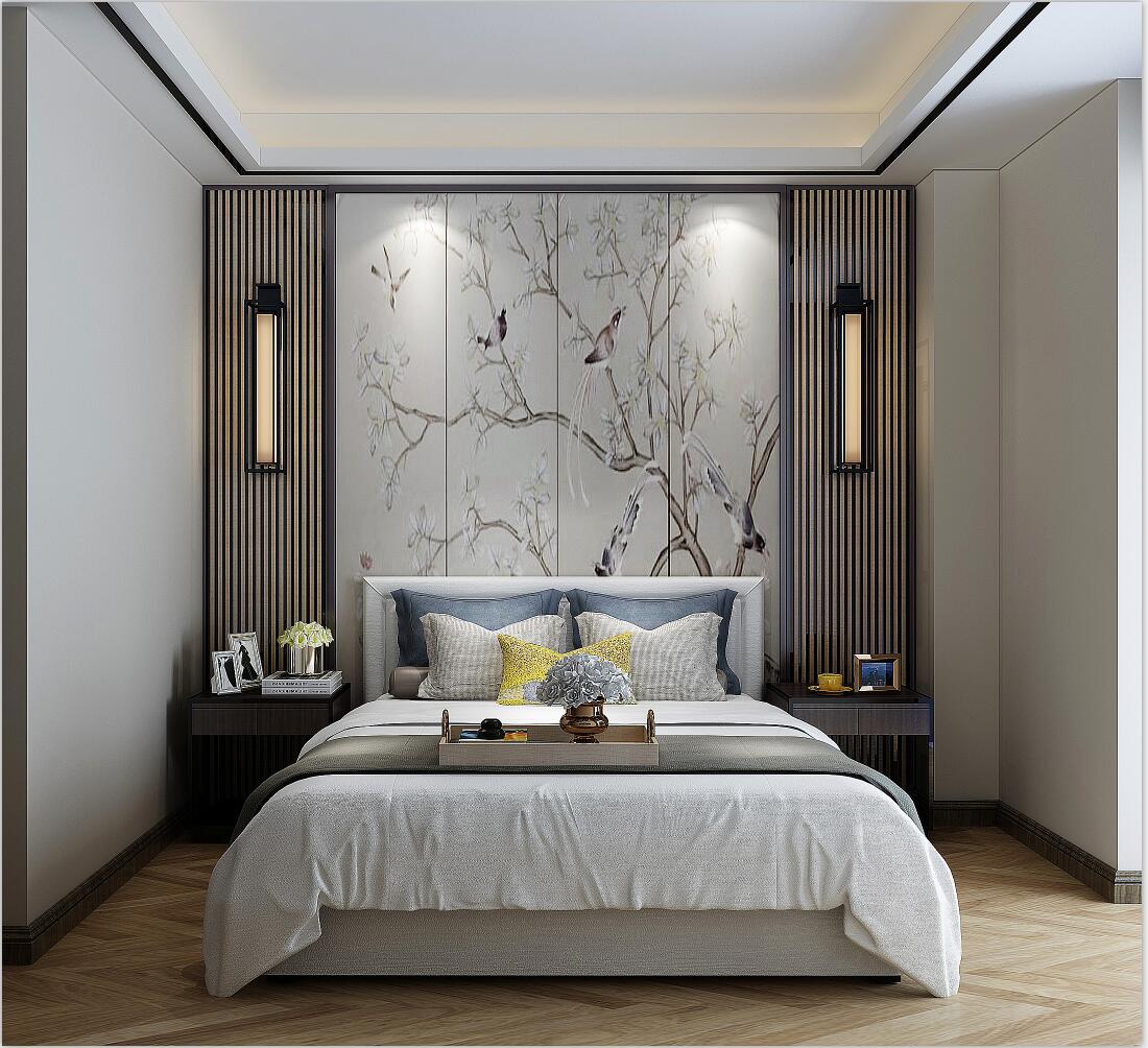 240 square meters of modern style large flat design, do you want to try ...