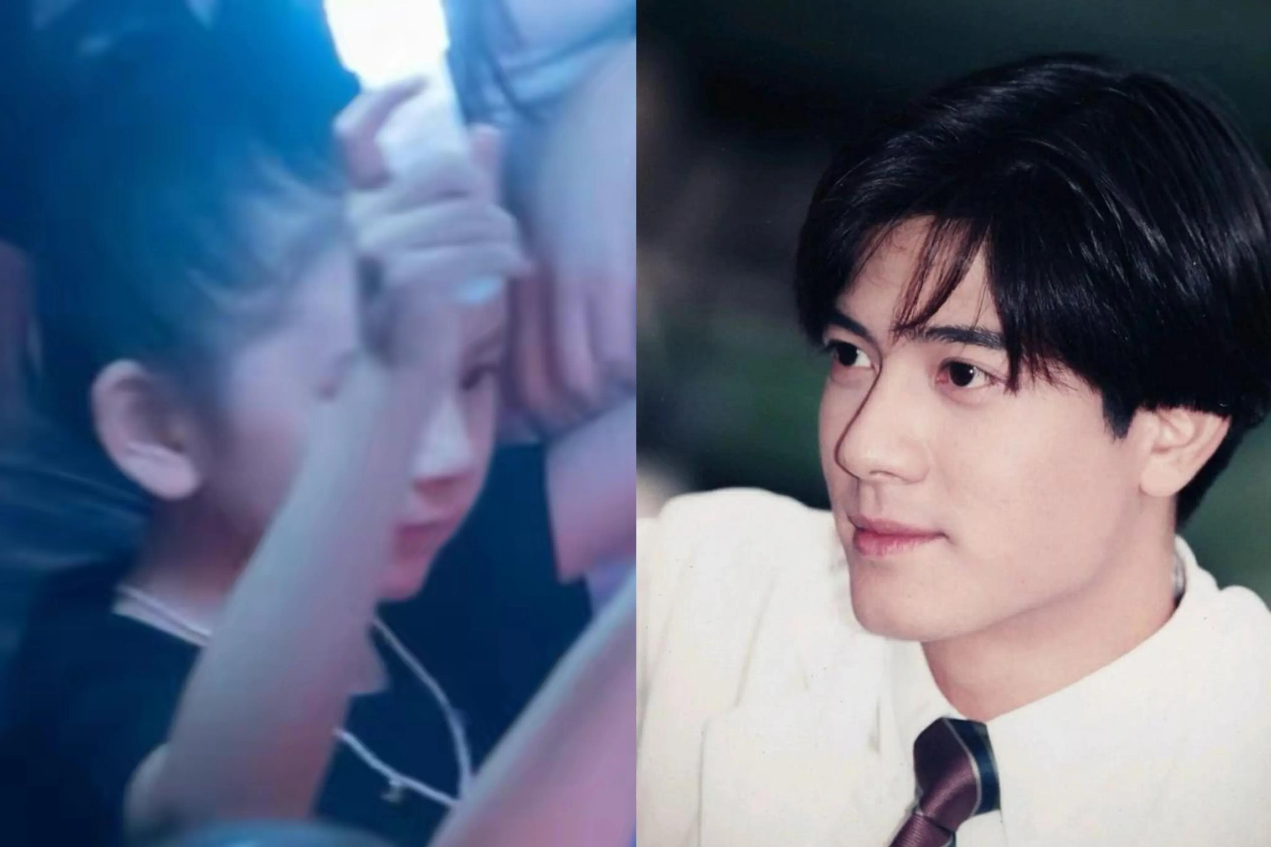 Fang Yuan took her daughter to watch Aaron Kwok's concert, her daughter ...