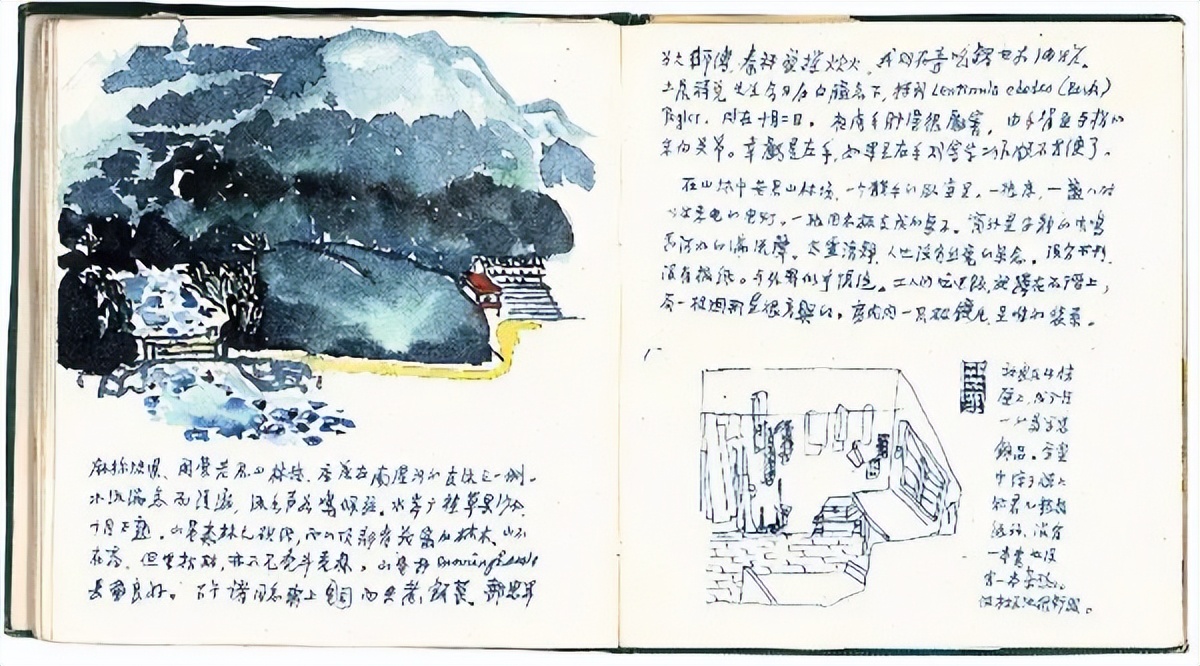 He is "Xu Xiake who can draw", and he wrote nearly one million words of ...