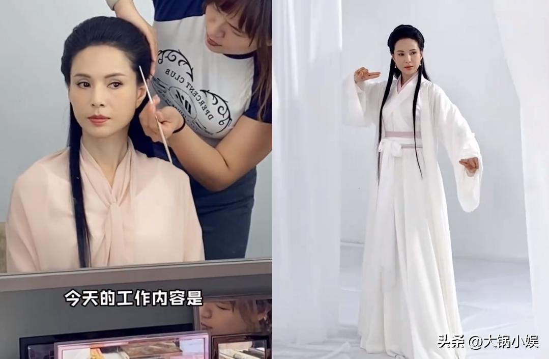 Li Ruotong restored the appearance of Xiaolongnu 27 years ago. At the ...