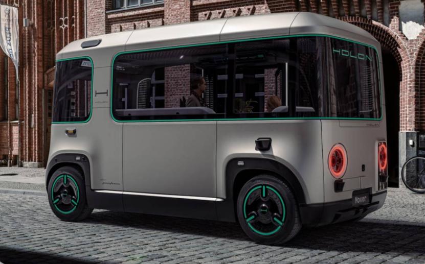 Holon released a self-driving bus with a cute shape - iNEWS