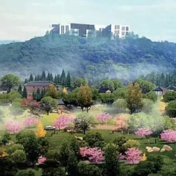 Baiju Temple, Baiju Temple Yangtze River Bridge, Baiju Temple Park in ...