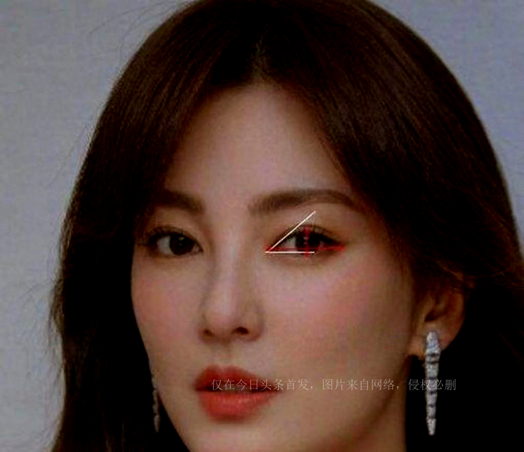 The actress with "naturally born fox eyes" is charming to the core with ...