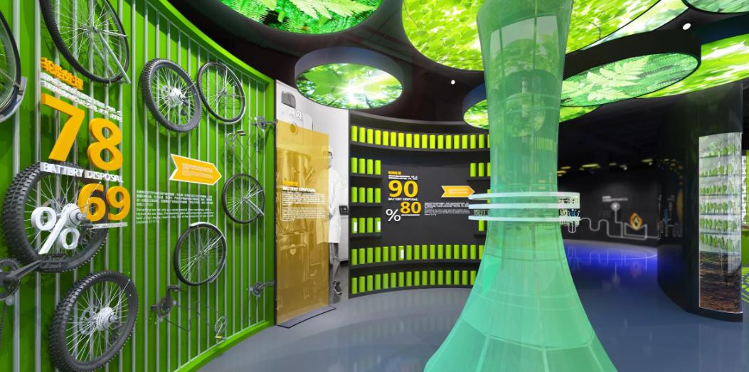 How to design the environmental protection exhibition hall of BYD ...