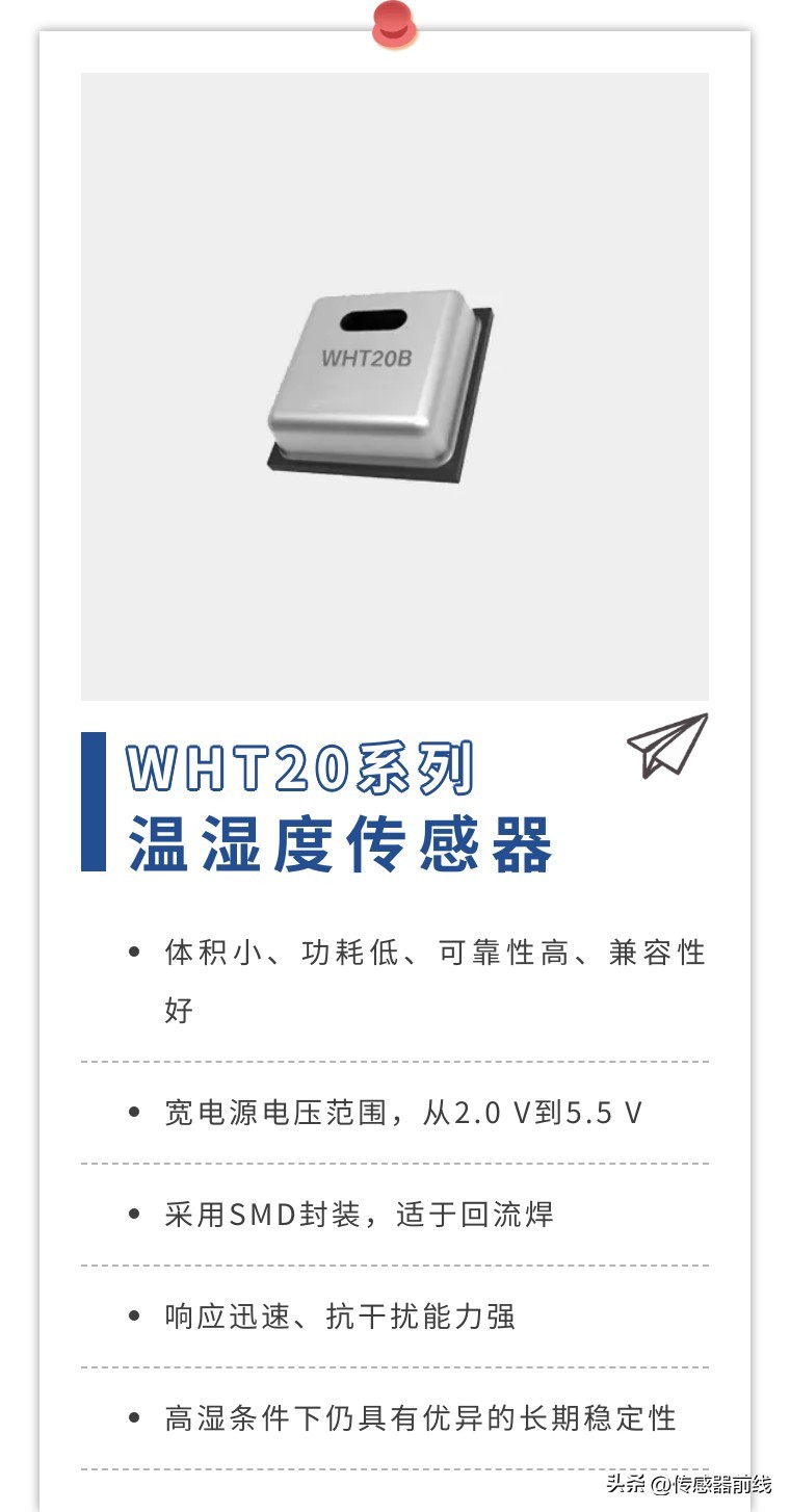 A small temperature and humidity sensor, real-time monitoring of ...