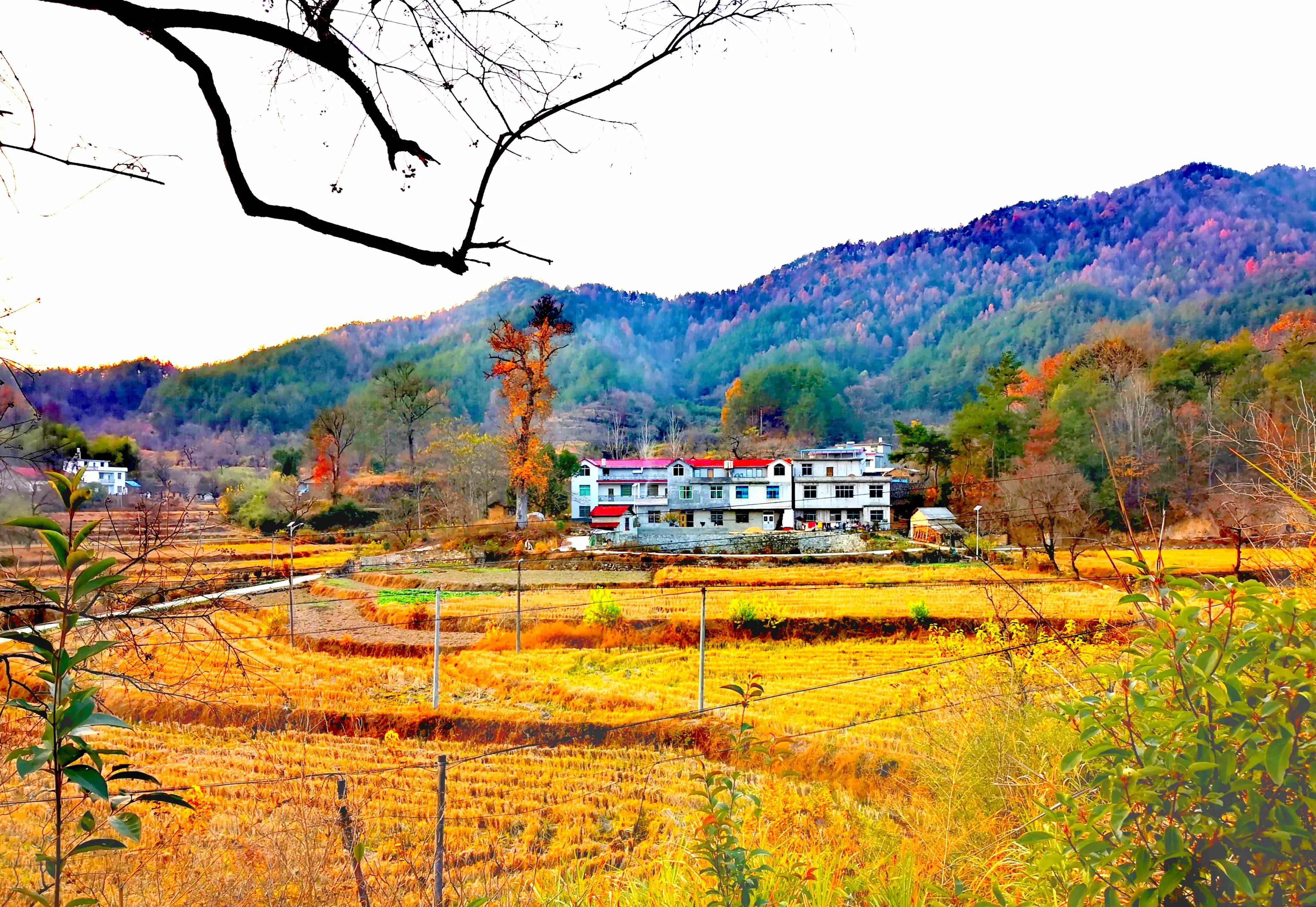 Luotian Dabie Mountain in autumn - iNEWS