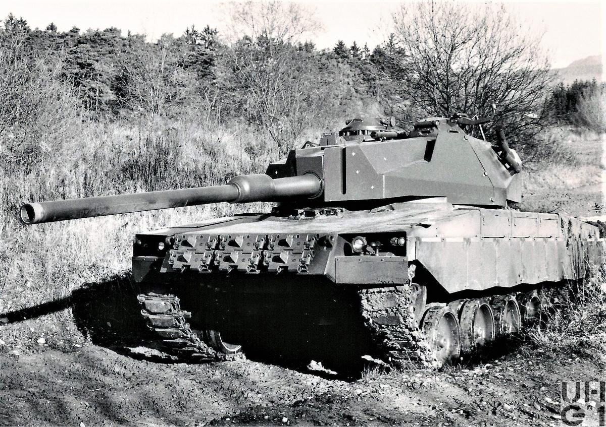 The last Swiss domestic tanks PZ68 and PZ68ET - iNEWS