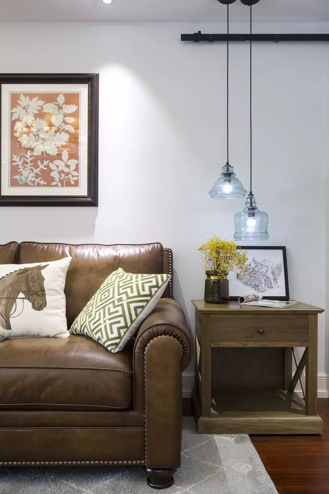 160㎡Modern American style, dignified sense of space, embellished with ...