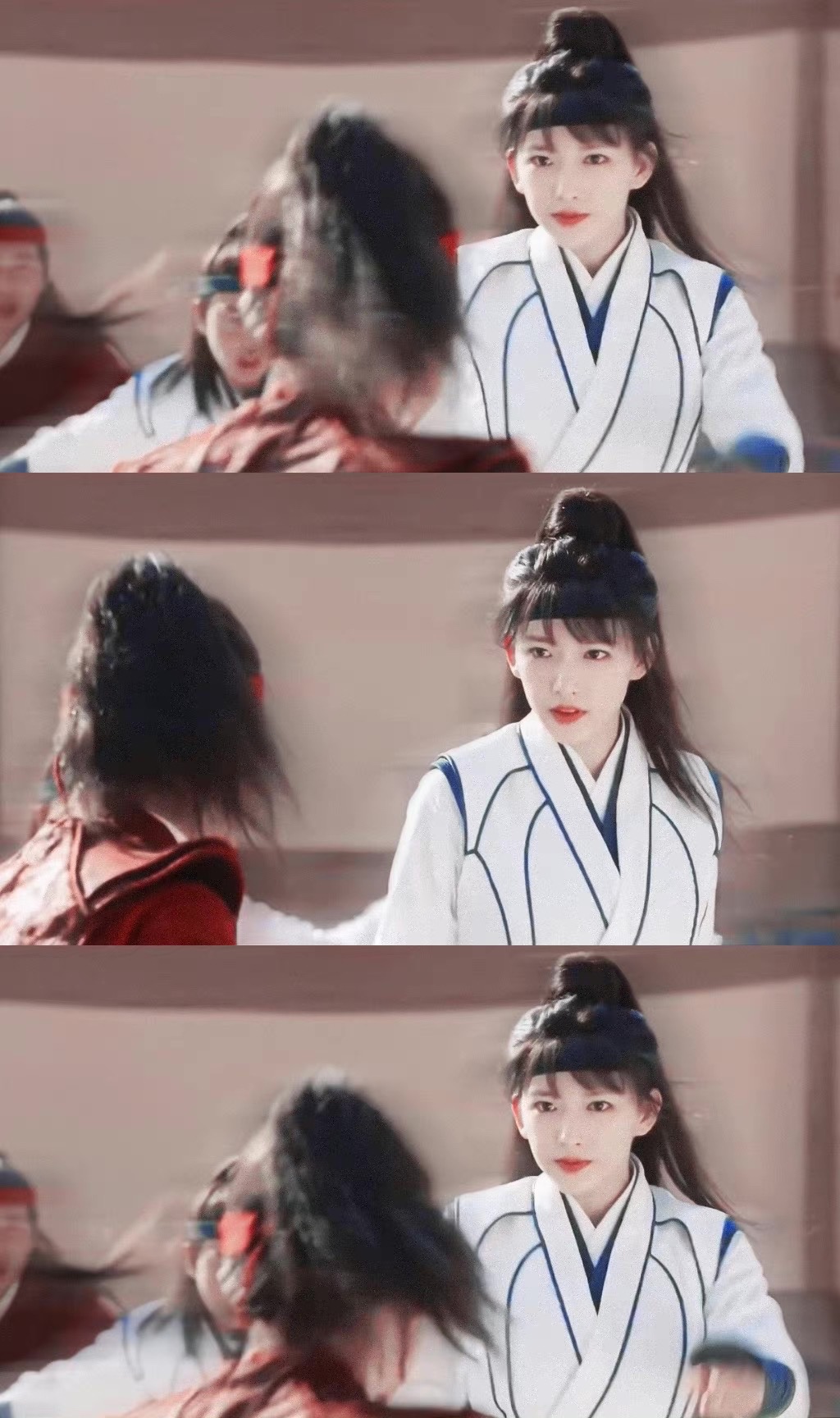 Sure enough, Cheng Xiao is most suitable for the soft cute sweet girl ...