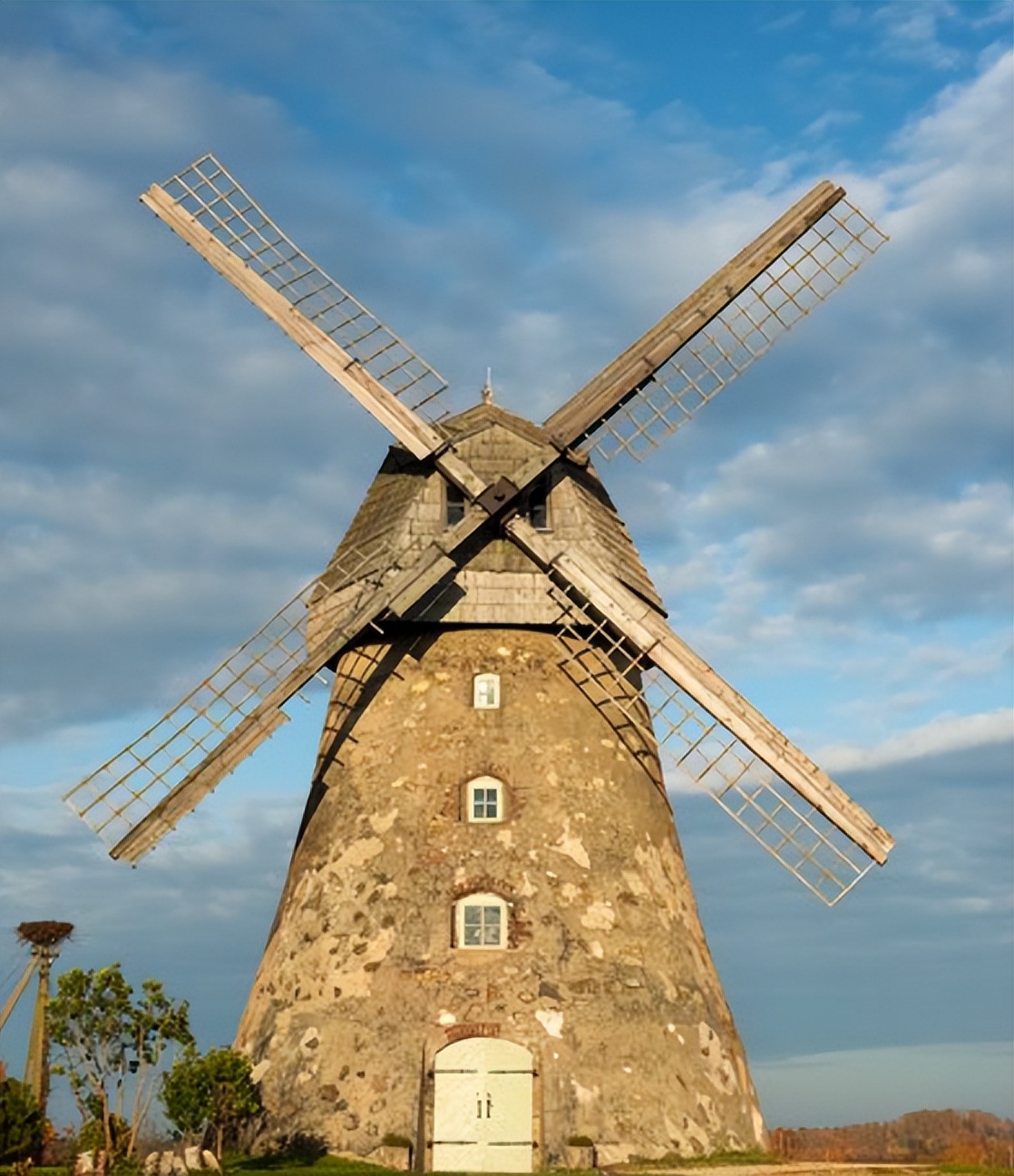 How powerful were medieval windmills? Made with it, it is much more efficient than a vertical ...