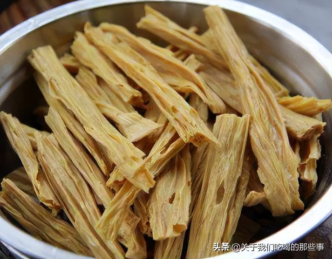 Do not soak the yuba in cold water, remember to use "1 water and 2 ...