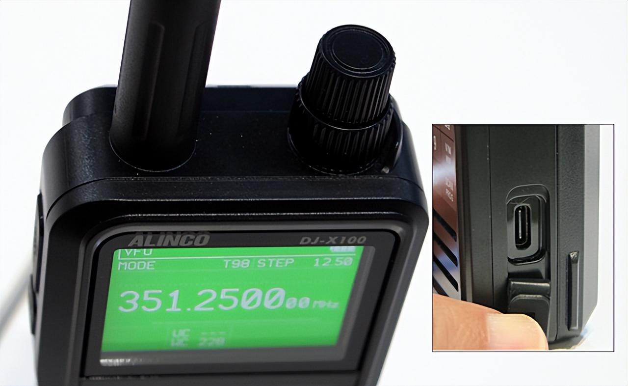 Alinco Handheld Broadband Receiver Covering 30-470MHz and Compatible ...