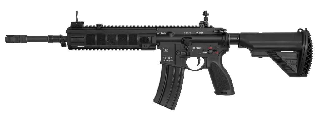 The HK416F assault rifle in active service in the French army - iNEWS
