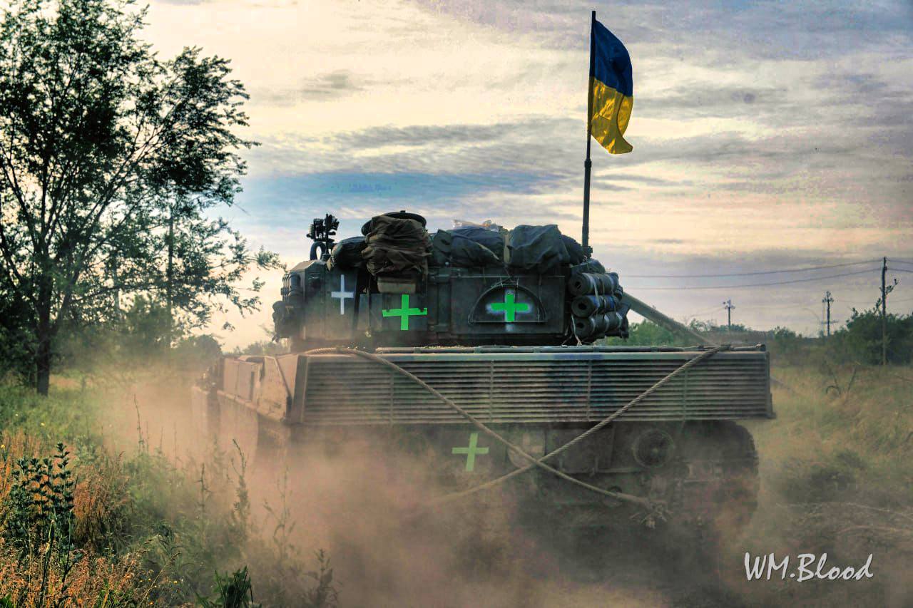 Leopard 2A4 main battle tank destroyed by Russia - iNEWS