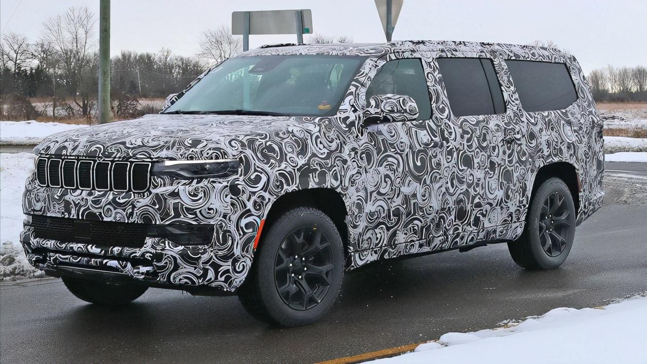 Jeep Wagoneer long wheelbase version is exposed, the size is ...
