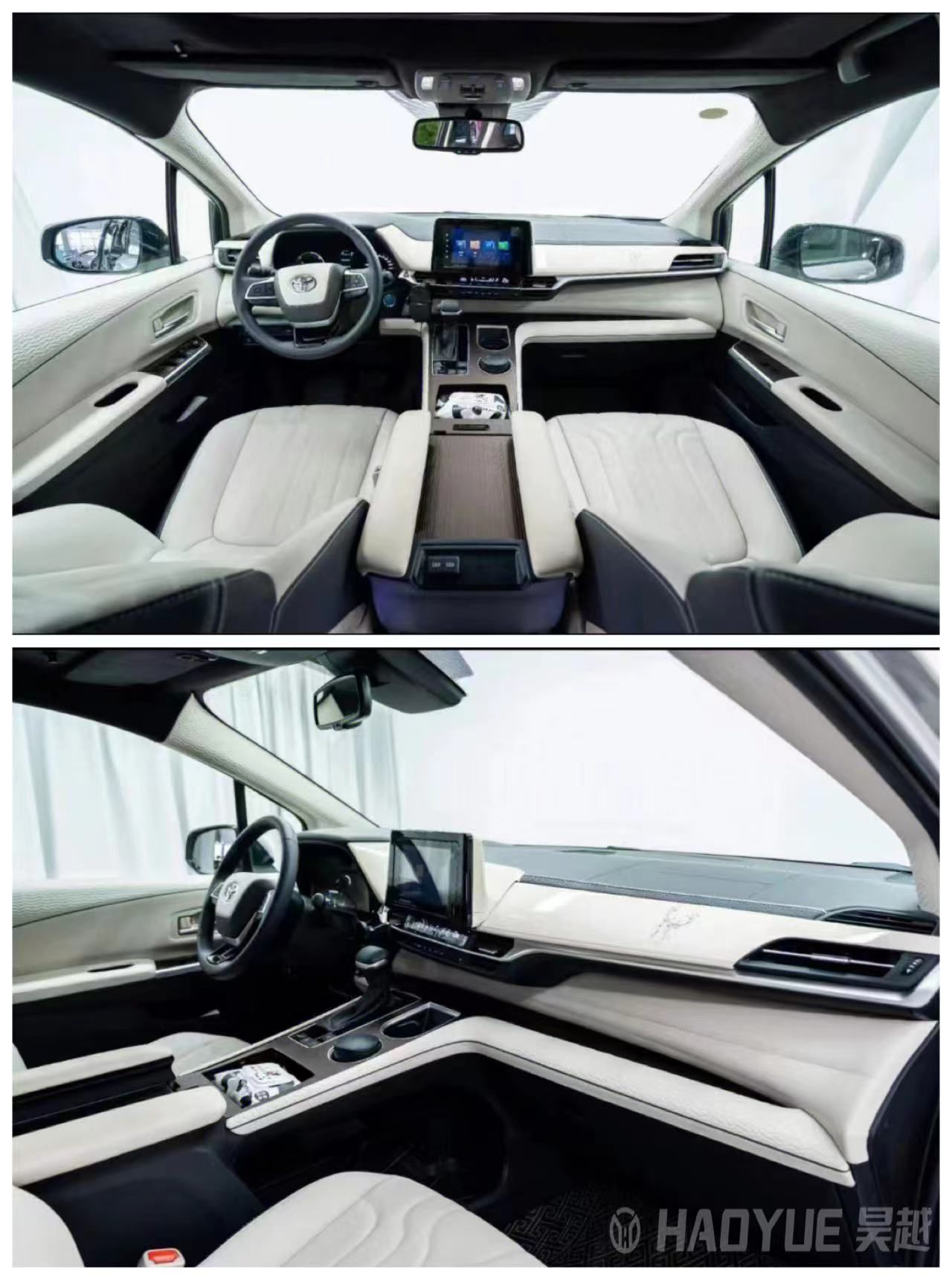 Toyota Senna - dark blue and white, can it impress you with its high ...