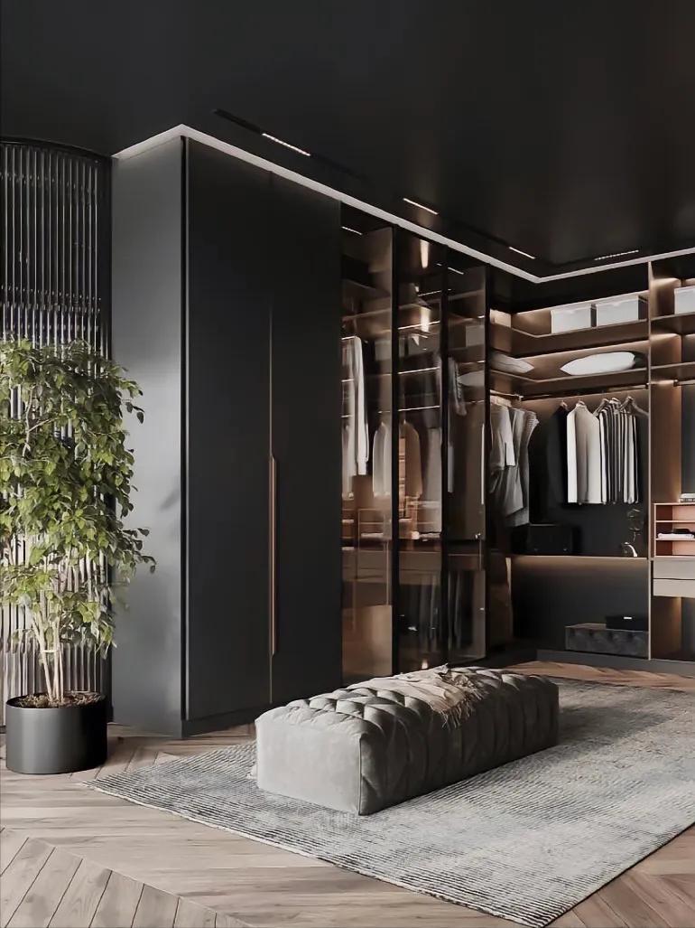 Customized/Super nice independent cloakroom for the whole house in ...