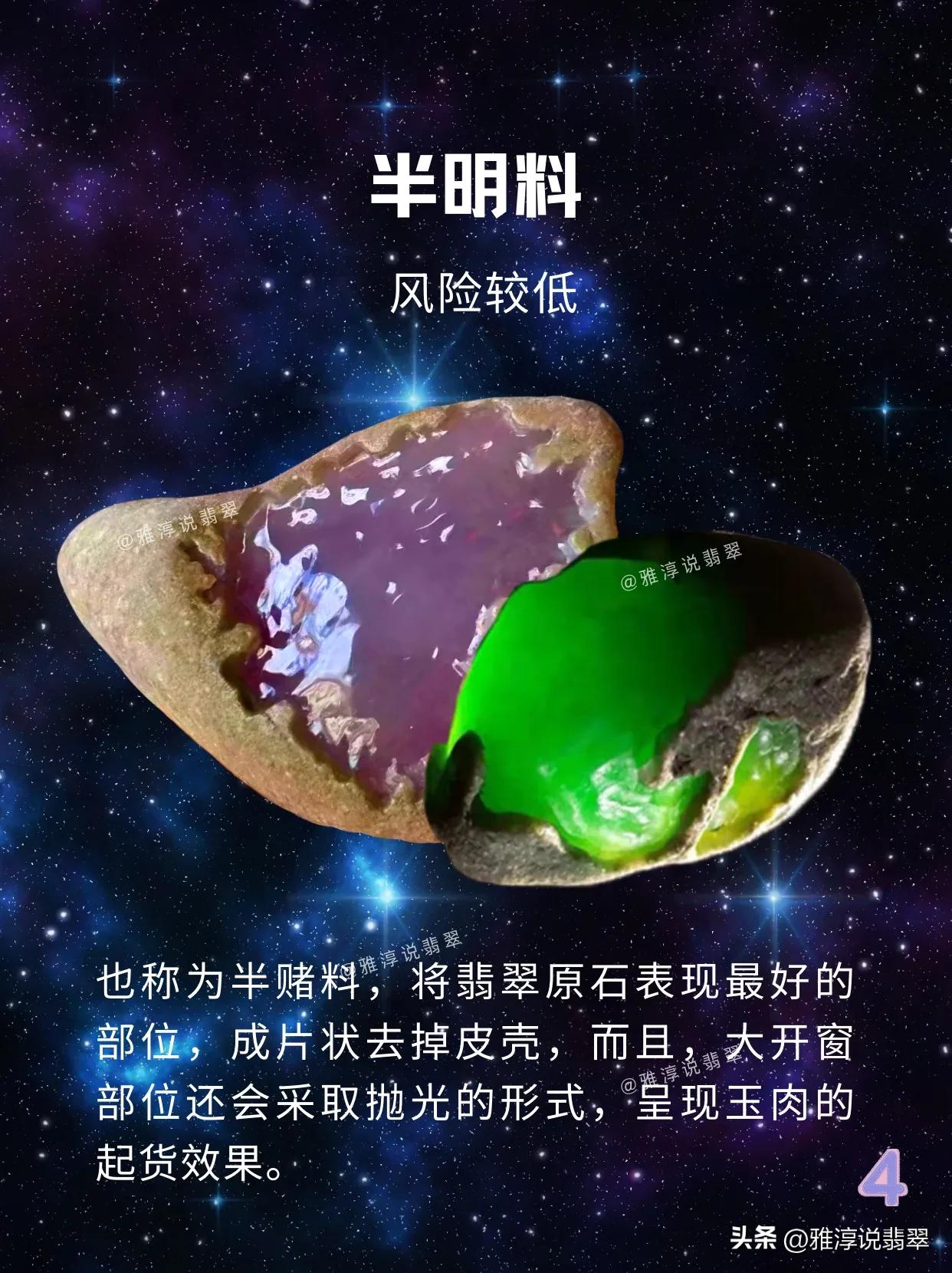 Before buying rough jadeite, you need to know 5 types, Xiaobai Cuiyou's ...