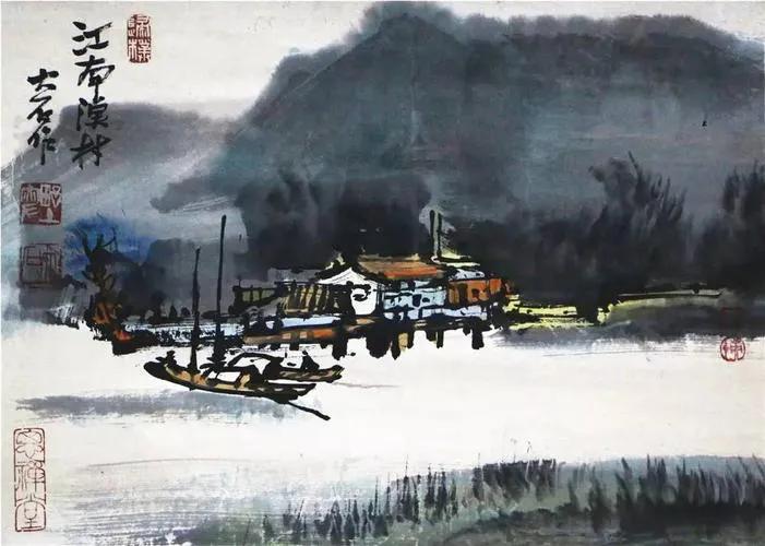Appreciation of the works of the famous landscape painter Sun Ying - iMedia