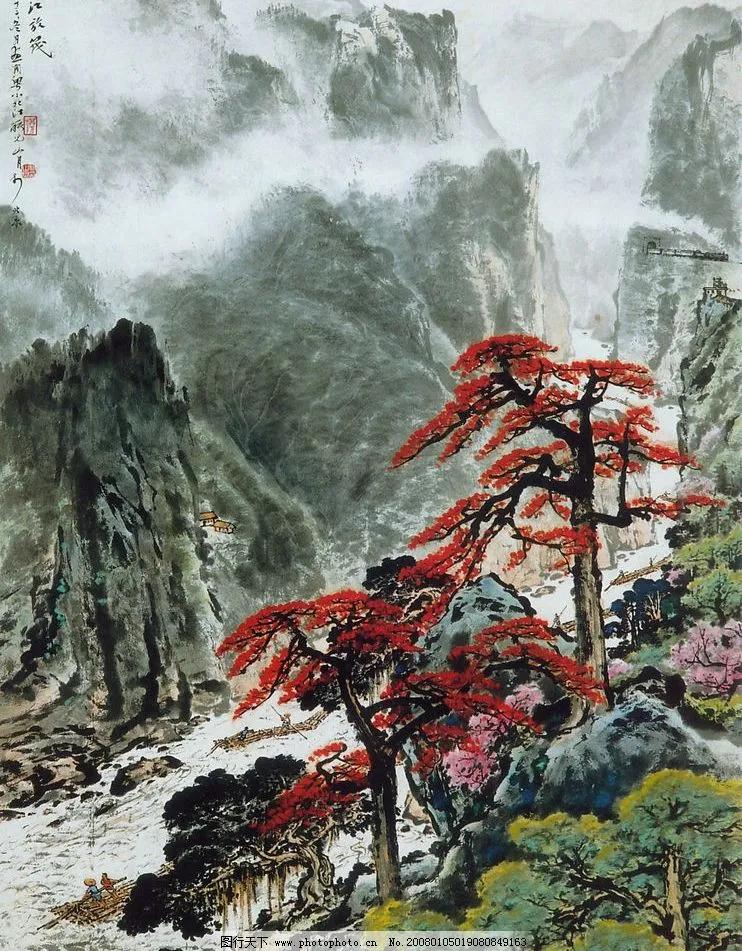 Share pictures_Spring River Sanshui Landscape Map - iNEWS