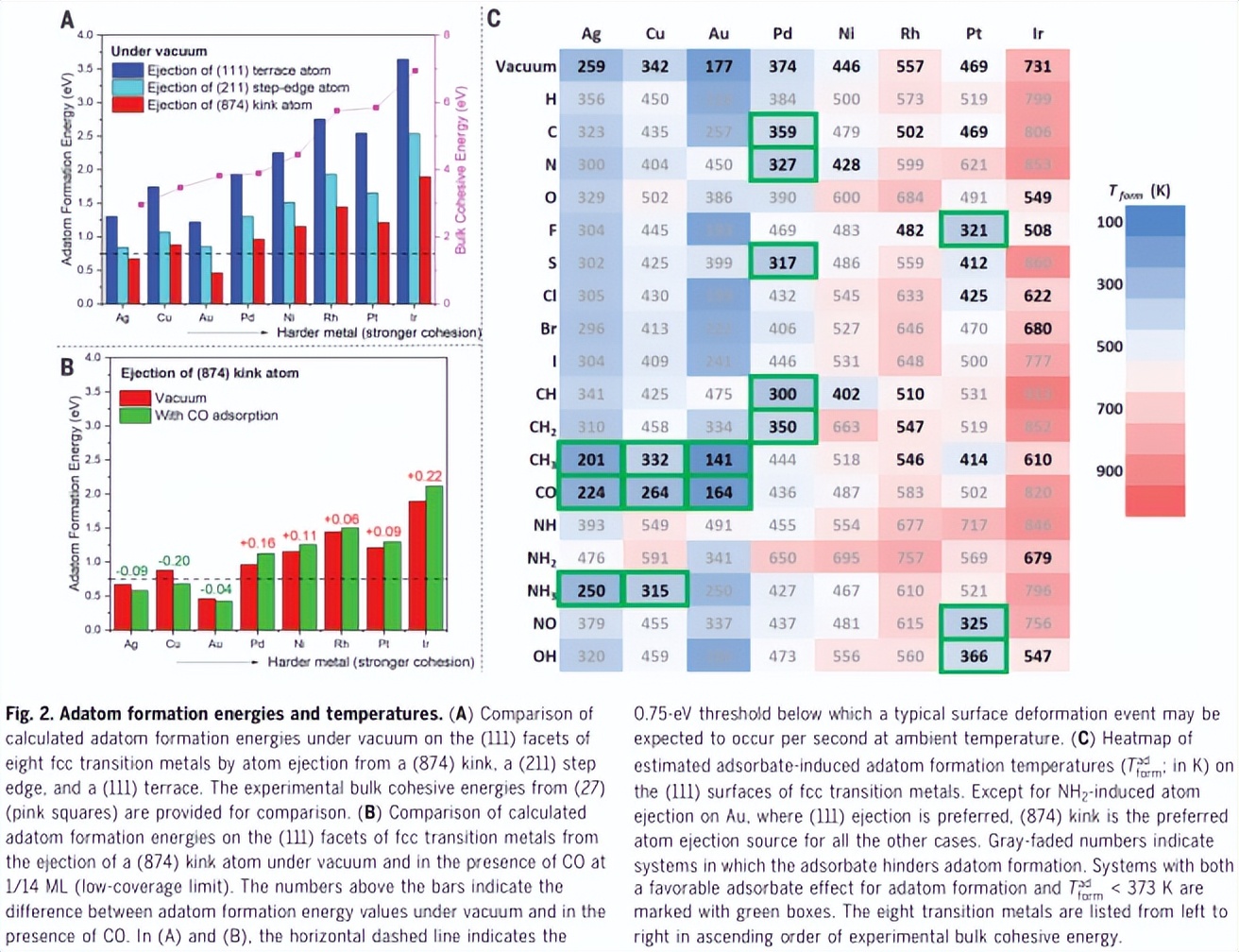 Formation of active sites on transition metals by reaction-driven ...