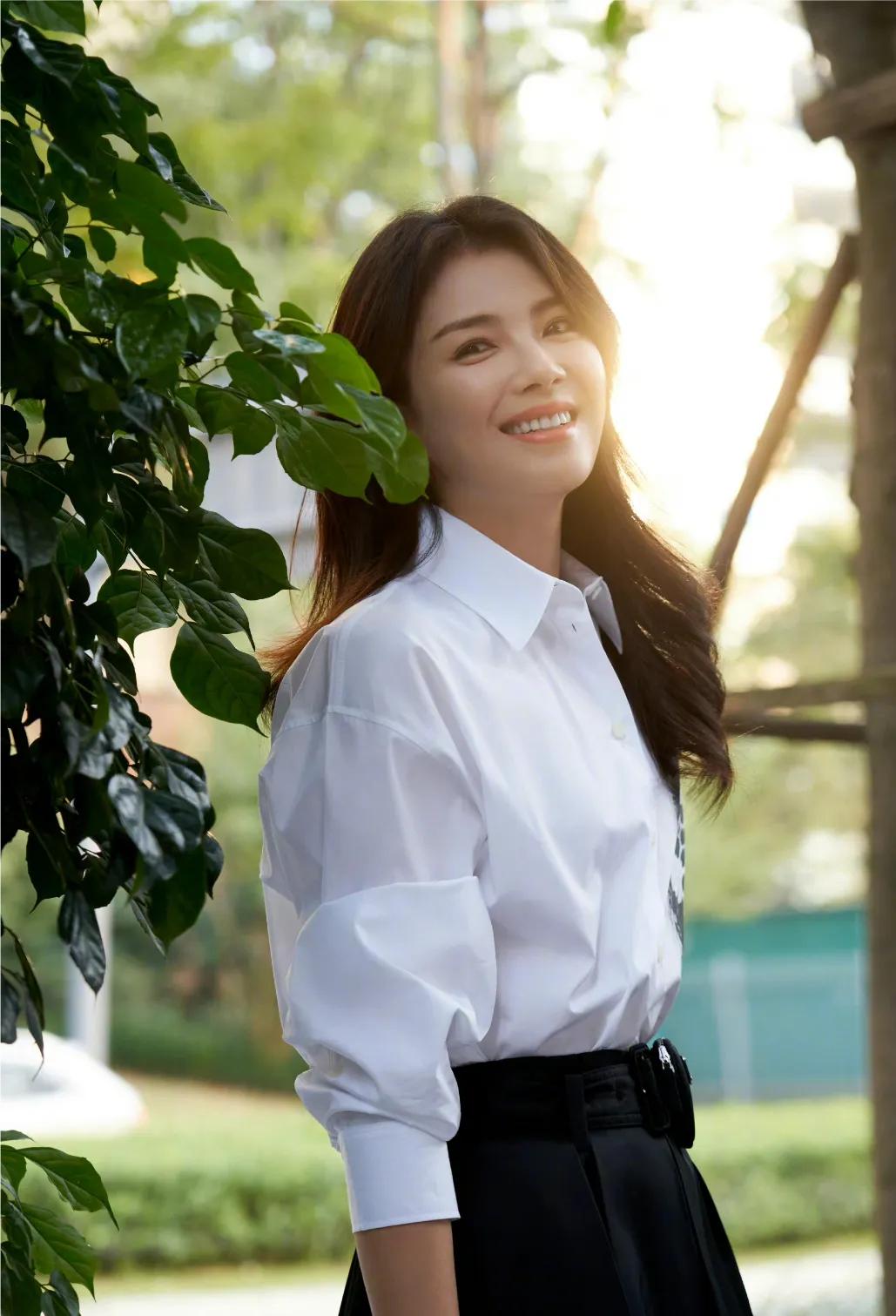 On the day of the beginning of winter, Liu Tao took a beautiful photo ...