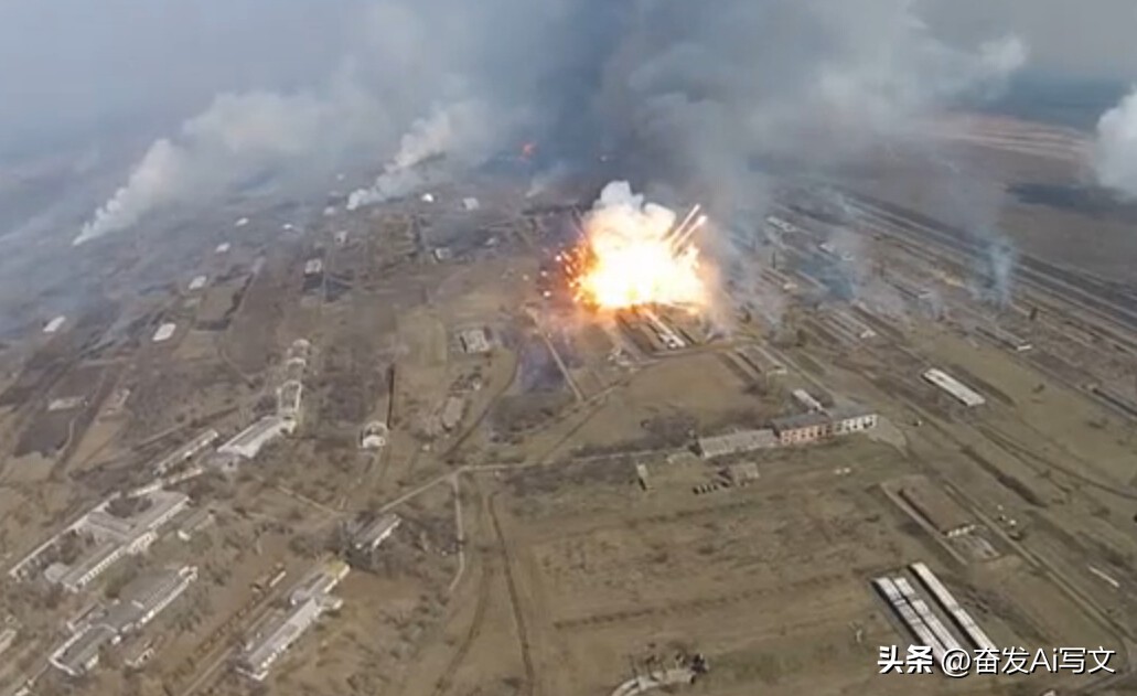 Ukrainian ammunition depot explosion: Suspected storage of Western aid ...