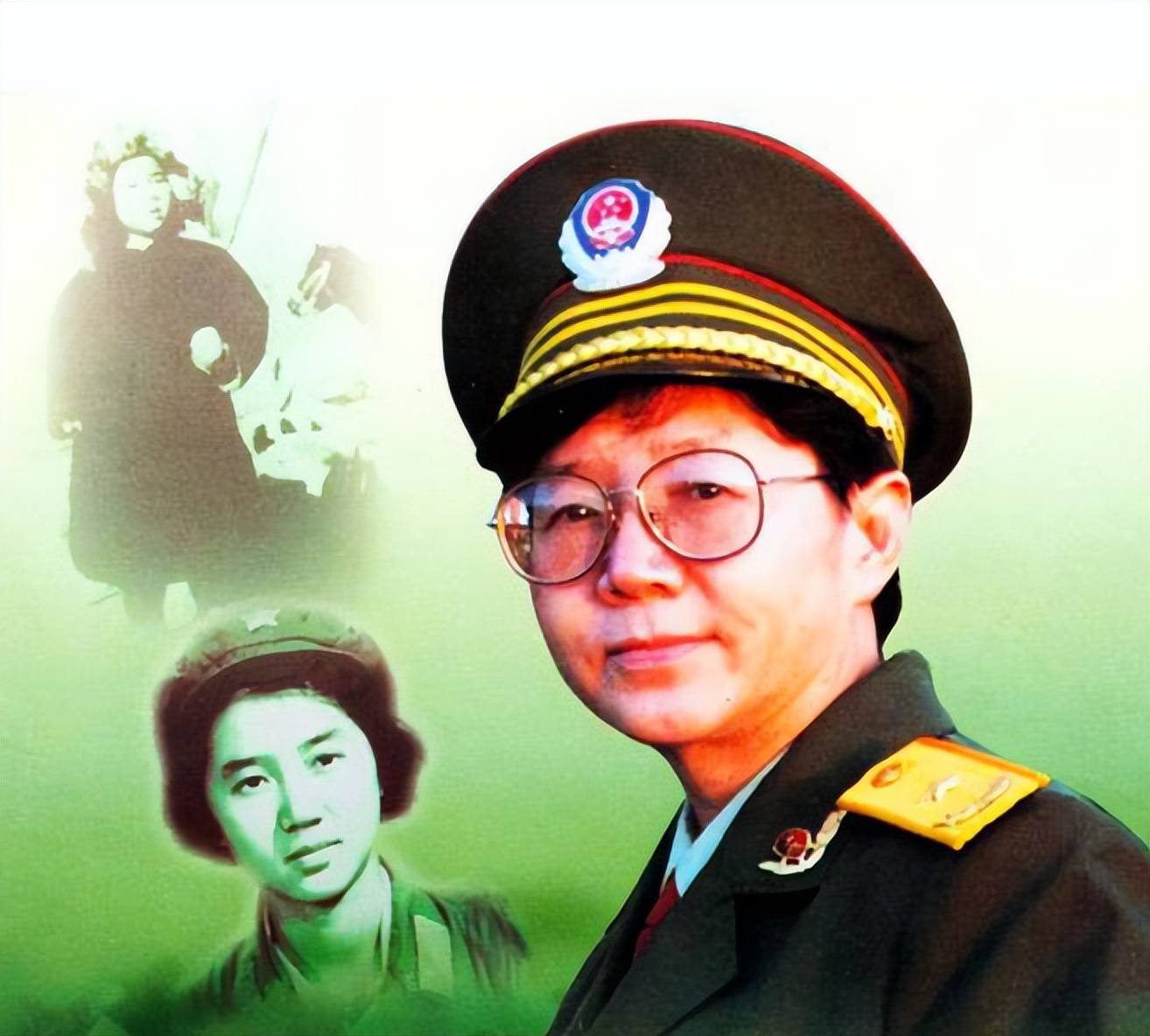She is China's first female general of the armed police, her father is ...