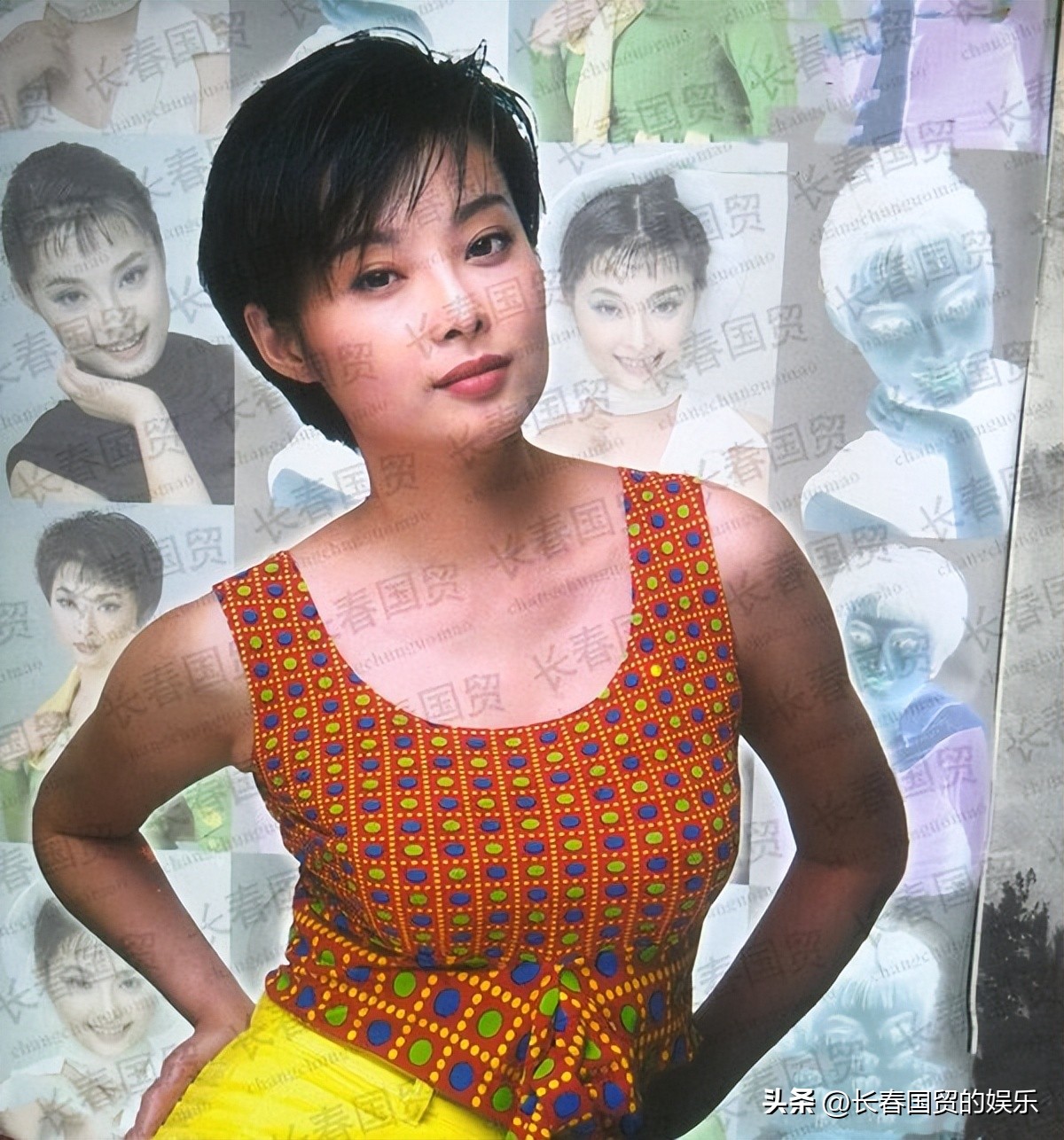 The 50-year-old actress Yuan Li was met by chance, eating hot and sour ...