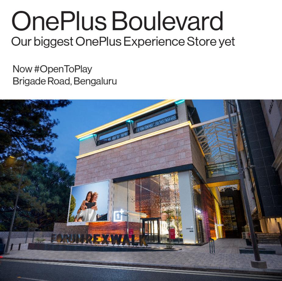 One plus the world's largest offline experience store landed in ...