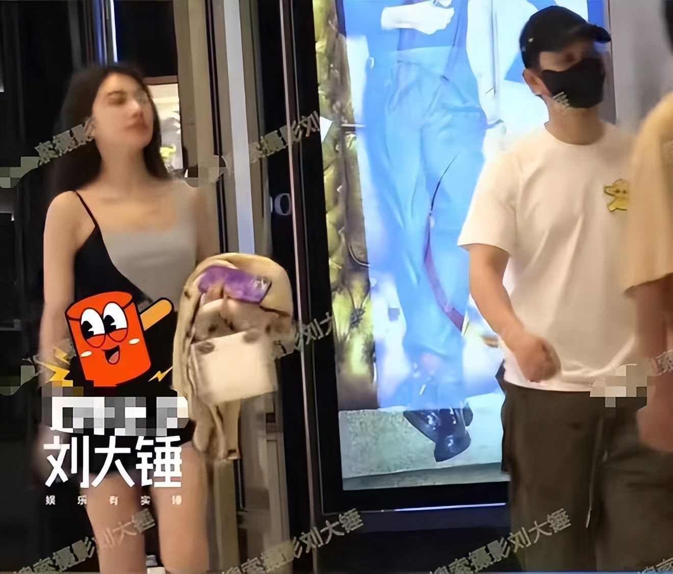 Huang Xiaoming went out to work with his new girlfriend, the relationship was real, and the ...