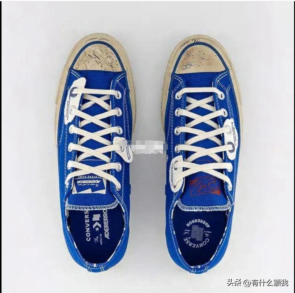 Klein blue Converse Dirty Fit can be understood - iNEWS