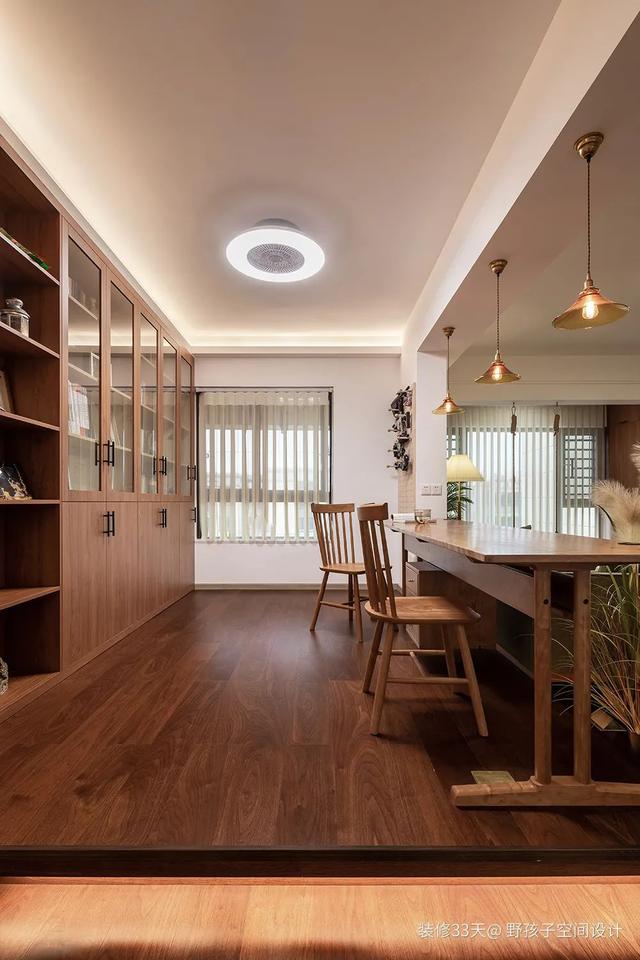 Log design copy homework!Let's take a look at the 128-square-meter ...