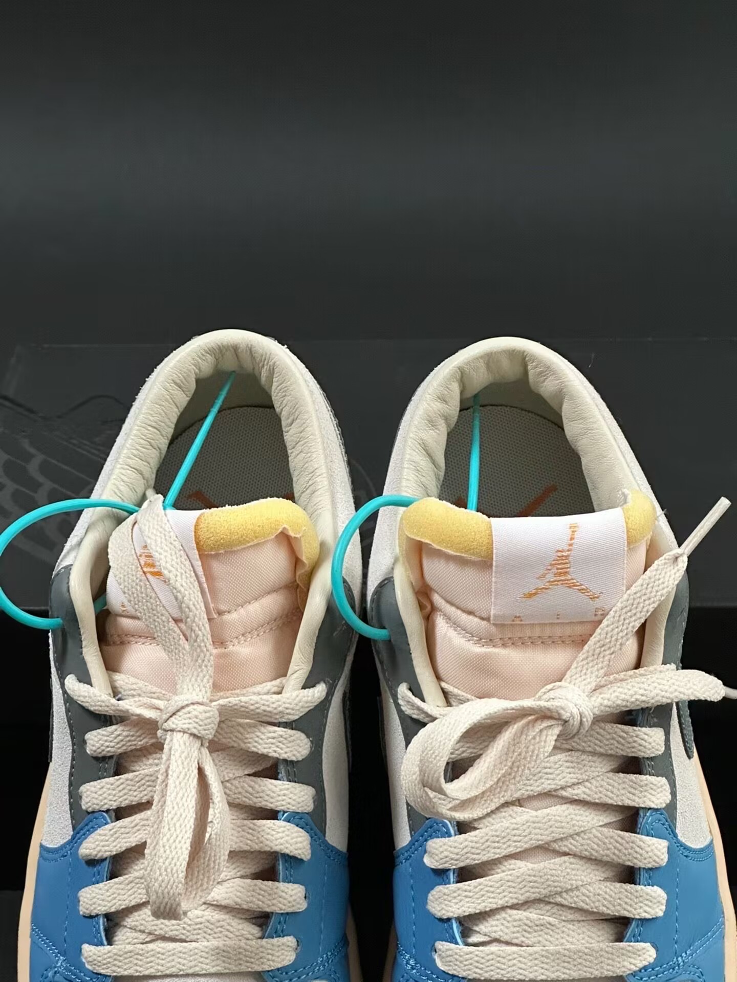 "I really like this pair of blue-gray low-top AJ1s." - iNEWS