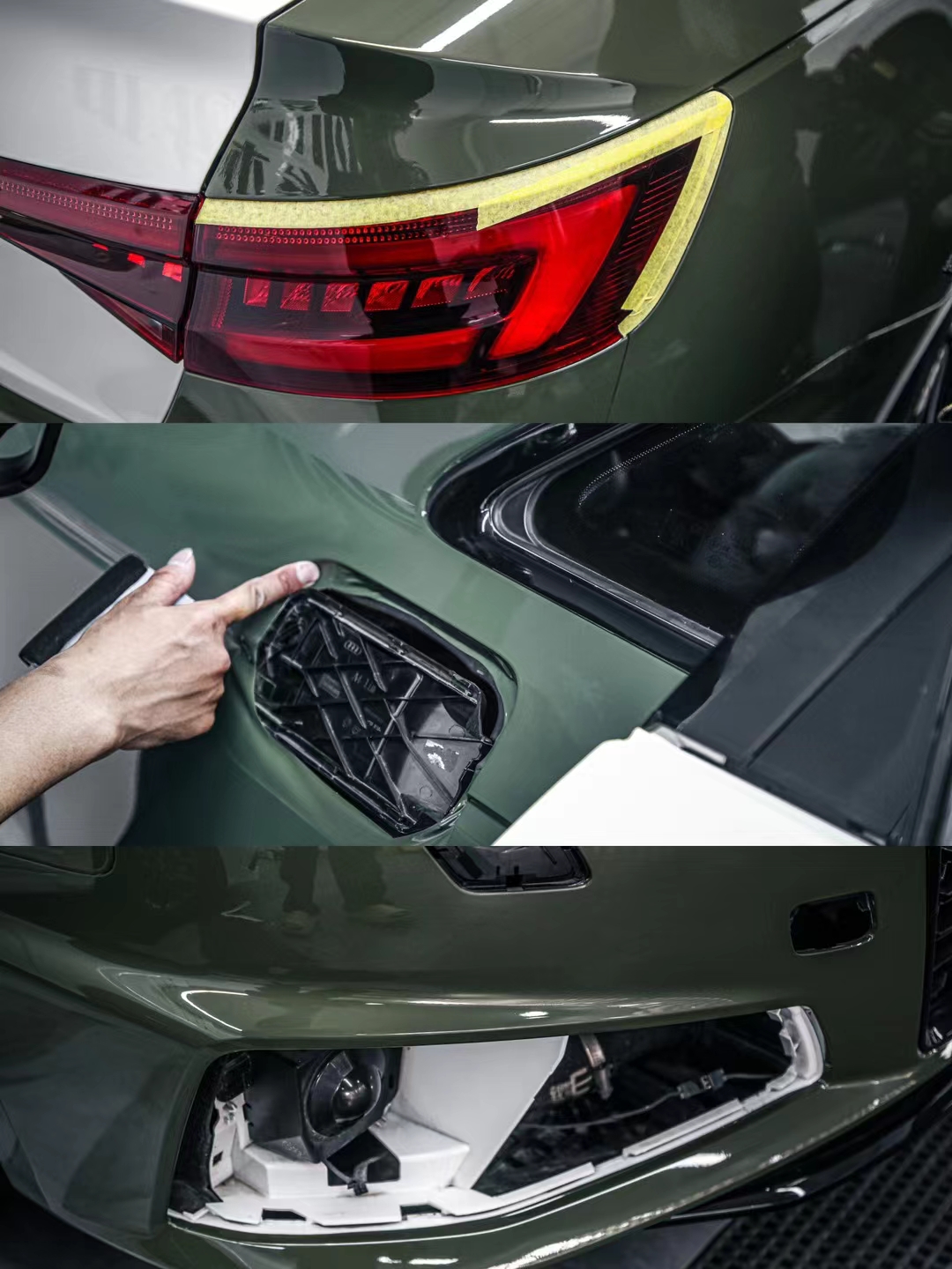 奧迪A4L-Ichanger改色膜武士綠，改色界的一股清流 - 資訊咖