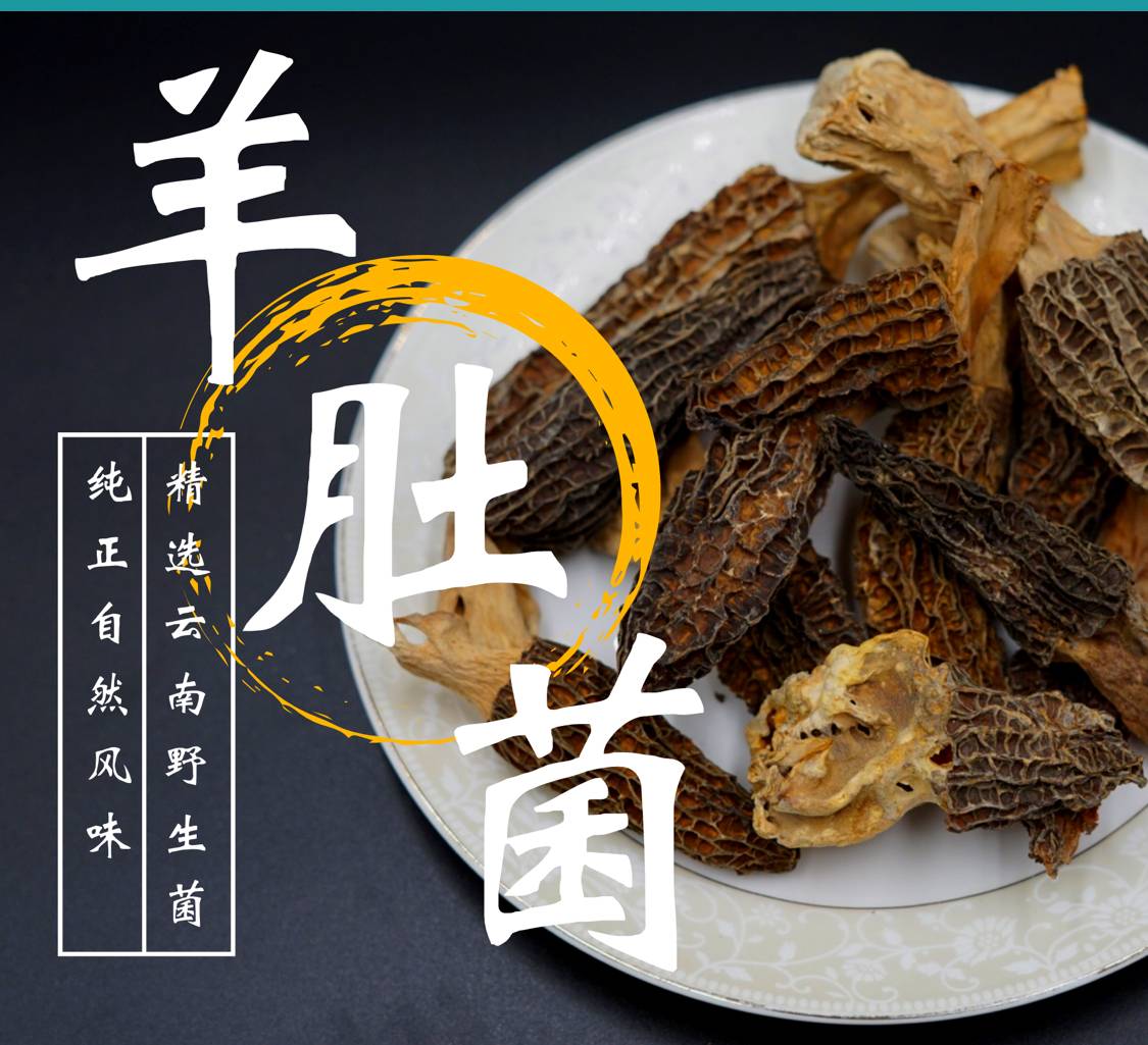Bian Zhan Ziben selects Yunnan morel mushrooms, and cooks with other ...