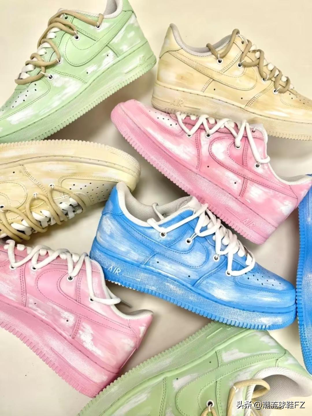 Do old + hanging chain!Anyone who sees this pair of cool AF1 will like ...